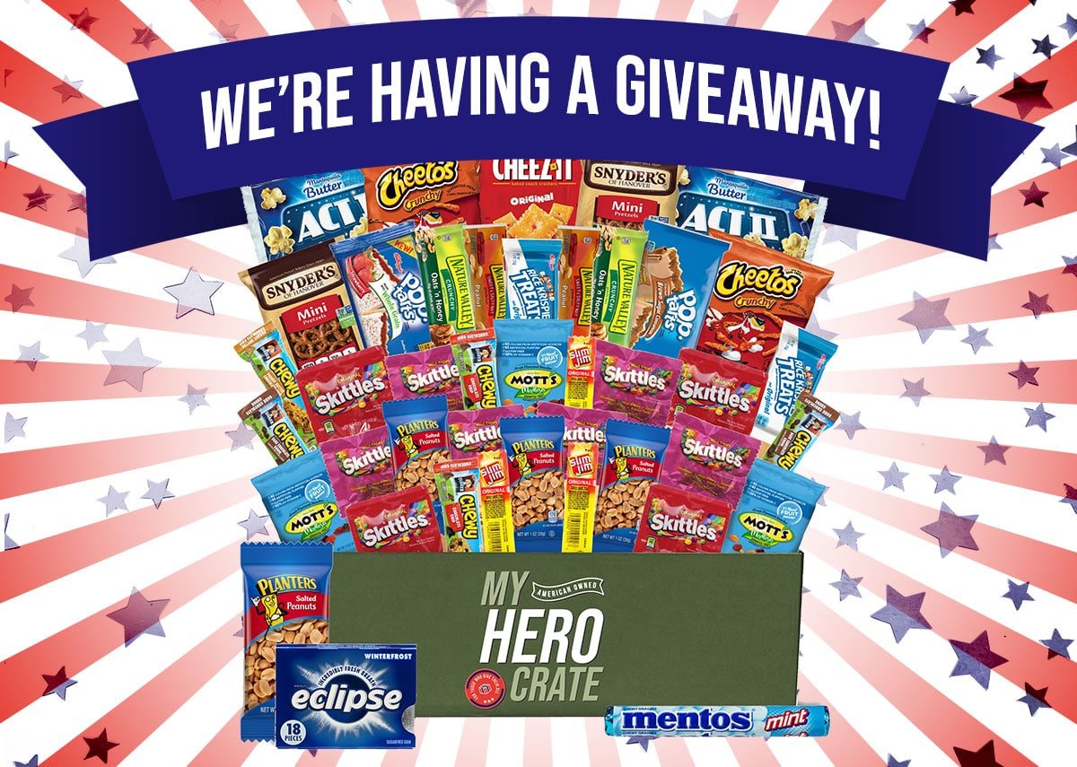 Enter To Win 1 of 5 Military Snack Care Packages! – The Care Crate Co.