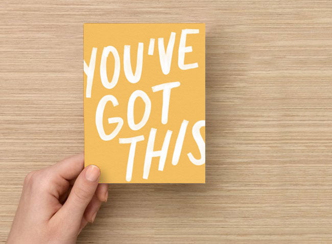 You've Got This Greeting Card – The Care Crate Co.